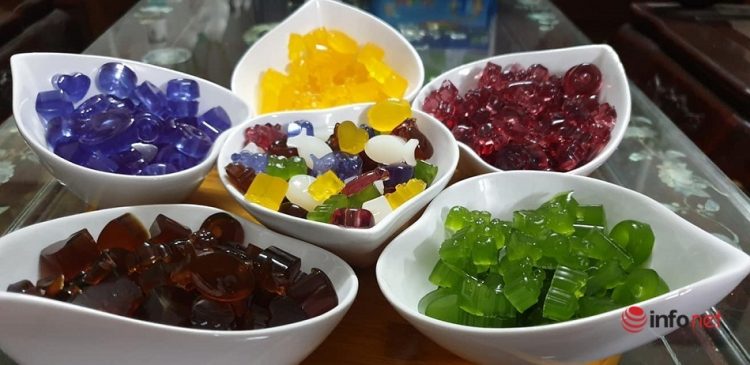 3 bước đơn giản làm kẹo chip chip rực rỡ sắc màu - Món Ngon